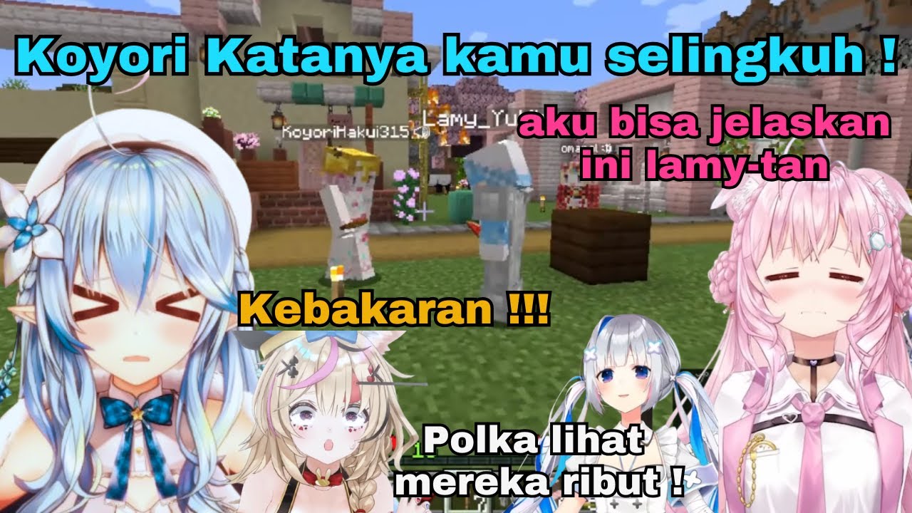 Sinetron Hololive : Tetangga Ketahuan Selingkuh Kena Azab Rumah Kebakar ...