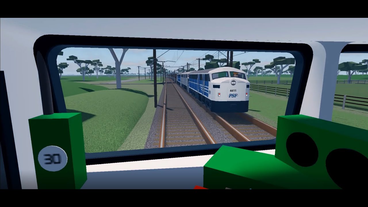 Trainways 0.17 Timelapse - Metropolitan Freight run from Stanwell ...