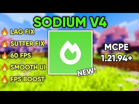 All-new Sodium+ MCPE FPS Booster Texture Pack is here! (Updated) with ...