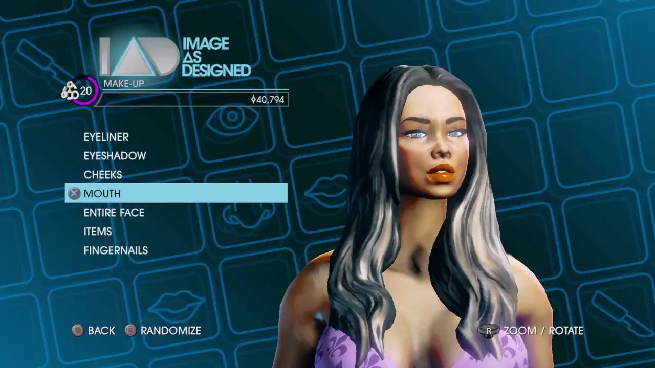 Saints Row 4 Custom Female Characters