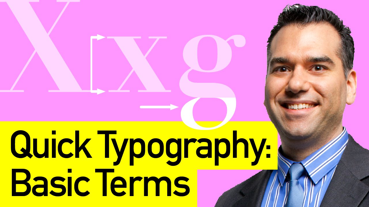 Type In A Minute Learn Basic Type Typography Terms In One Minute YouTube Type In A Minute Learn Basic Type Typography Terms In One Minute YouTube