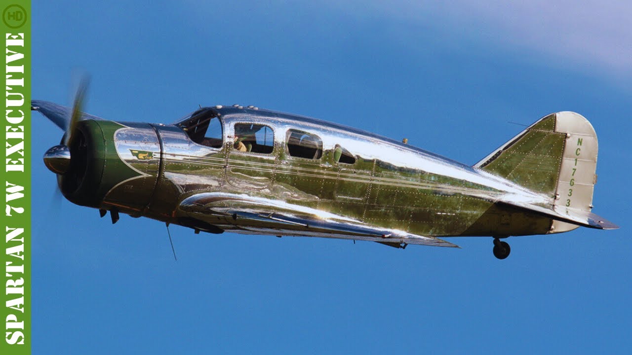 Spartan 7W Executive - aircraft - HD - YouTube