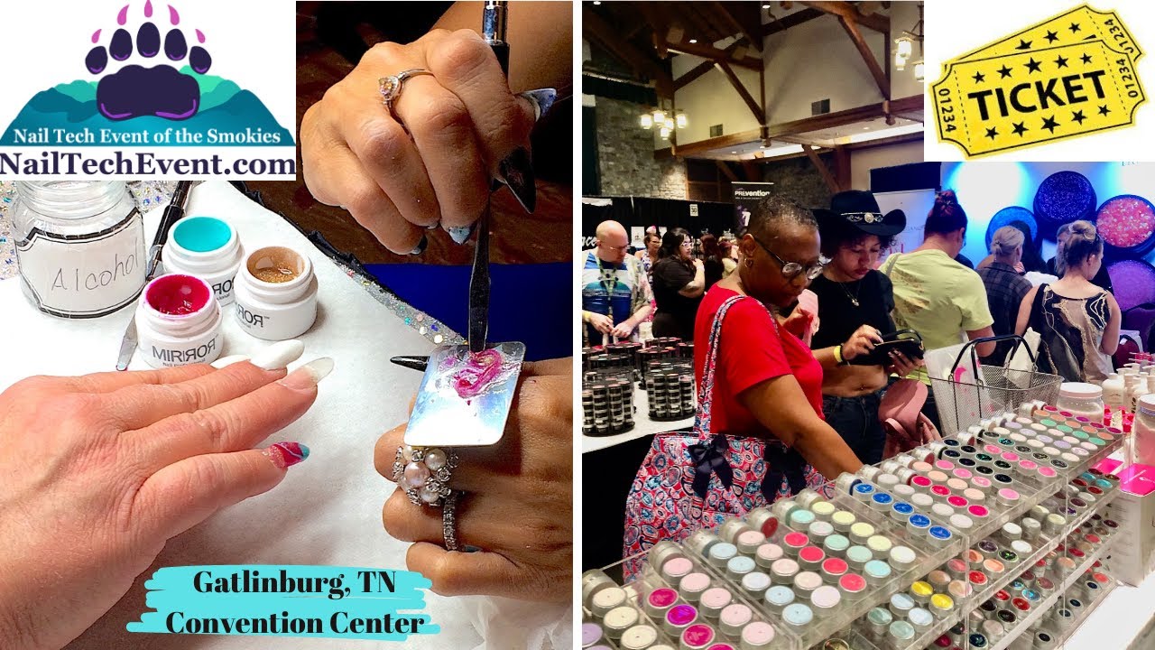 What's the BEST nail SHOW for nail techs with nail CLASSES? 💅👣🥰 ...