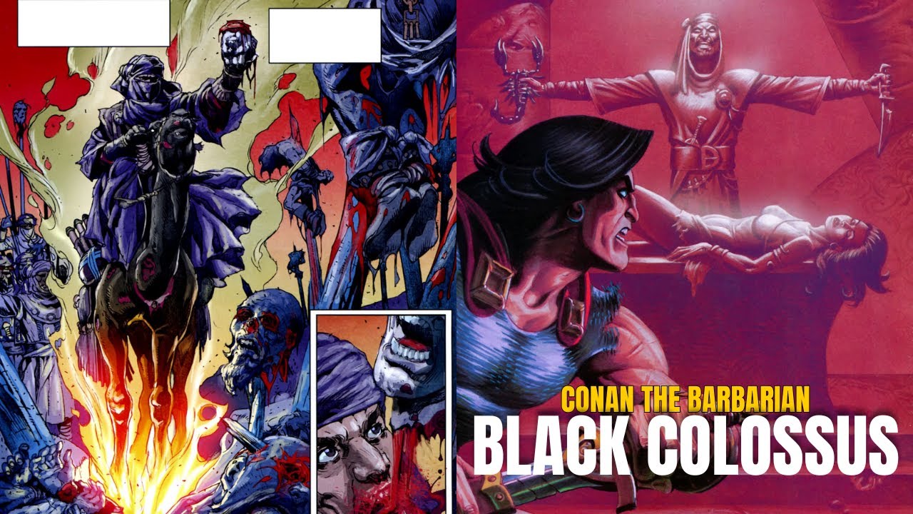 Conan the Barbarian: Black Colossus | Fully Story Recap Breakdown - YouTube
