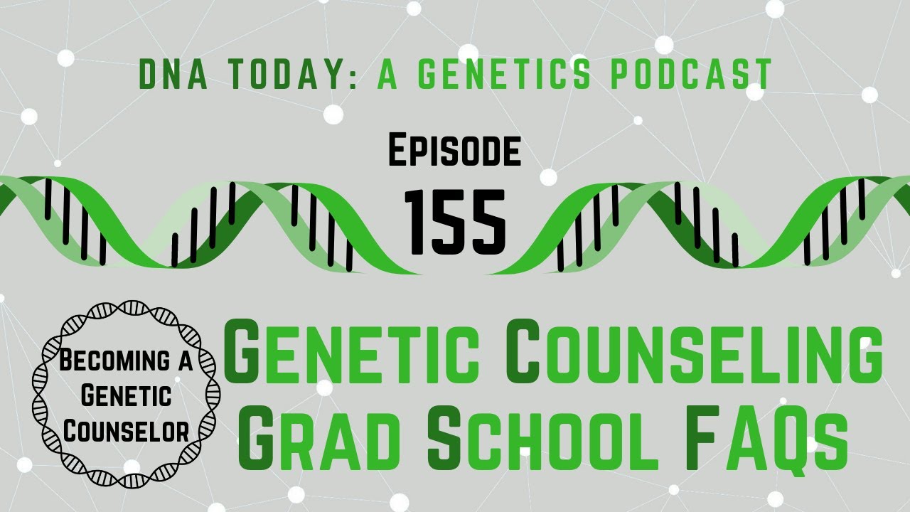 Genetic Counseling Grad School FAQs - YouTube