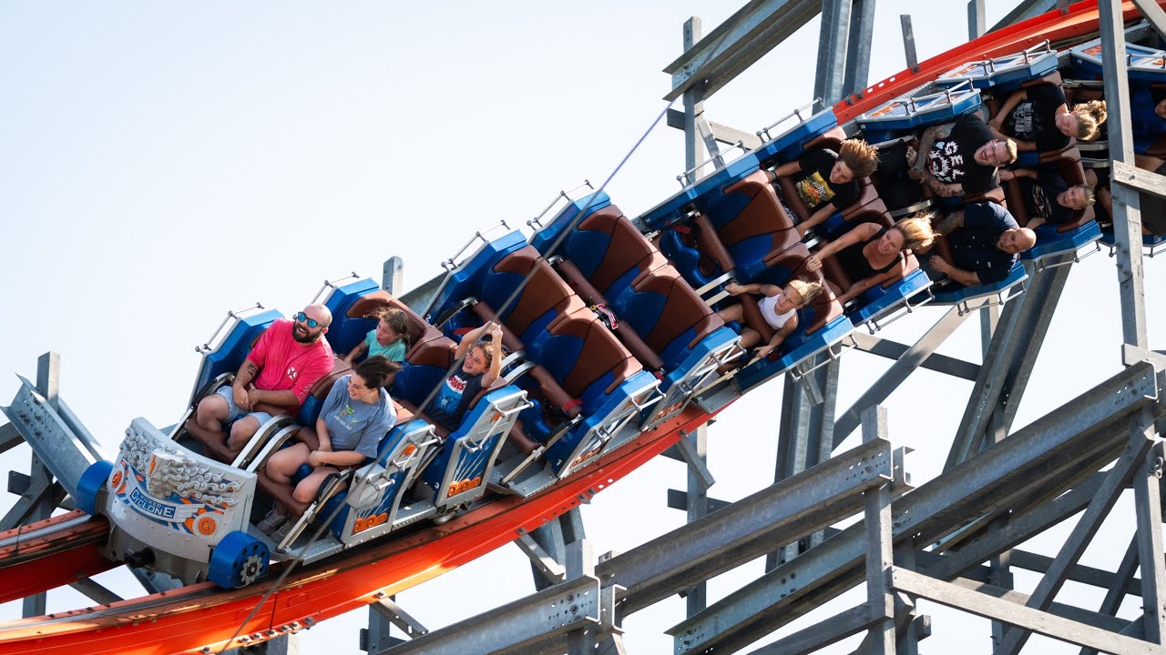 Wicked Cyclone | Six Flags New England | 2023 4K Offride - YouTube