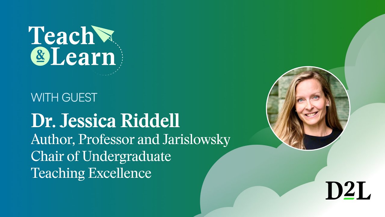 Casting Hope as the Lead in Higher Ed With Dr. Jessica Riddell - YouTube