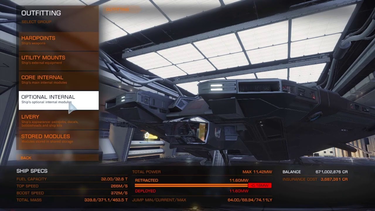 Elite Dangerous: fitando uma Krait Phantom p/ exploração - YouTube