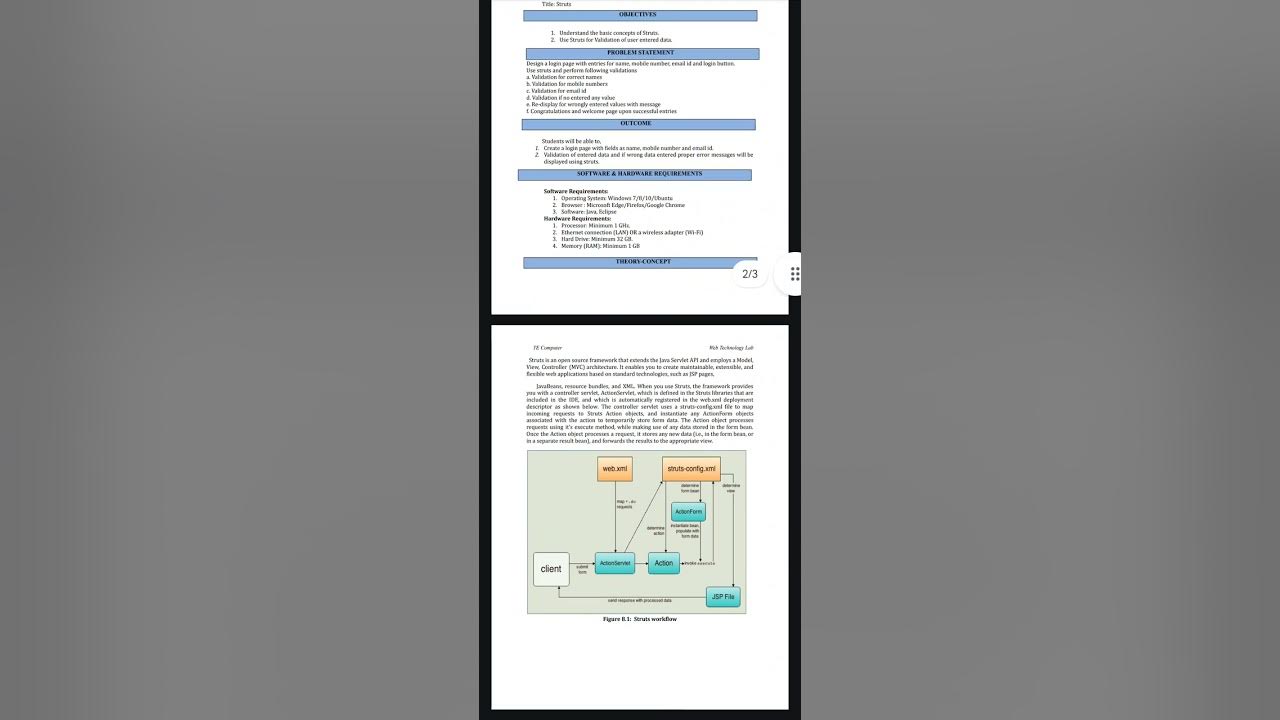 3rd year CSE SPPU web technology 8th lab assignment explanation - YouTube