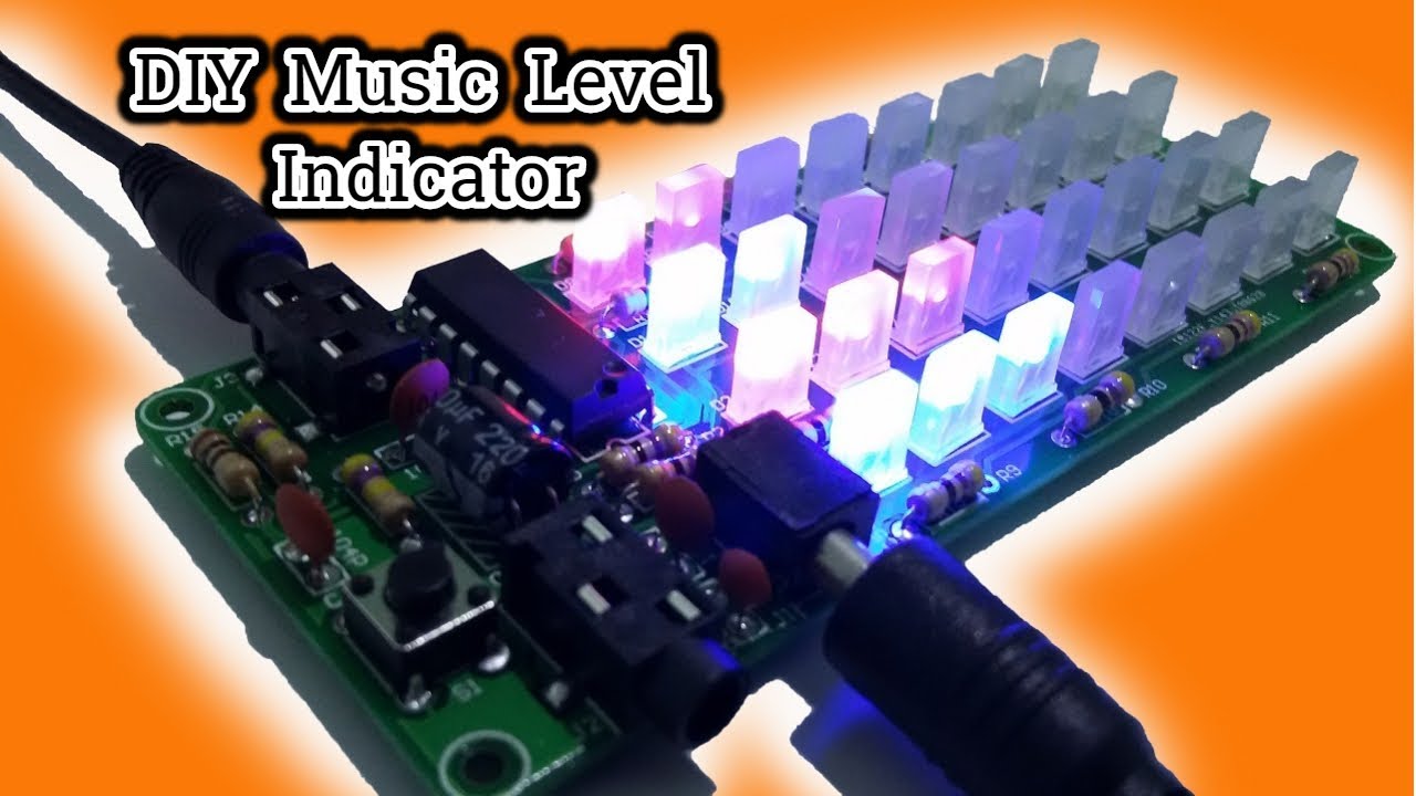 DIY Music Level Indicator - YouTube