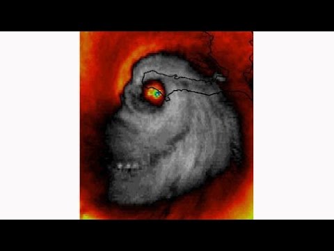 NASA Finds Demon Face In Hurricane Matthew, The Omen Of The Storm - YouTube