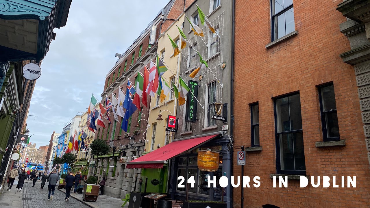 24 hours in Dublin, Ireland (travel vlog) - YouTube