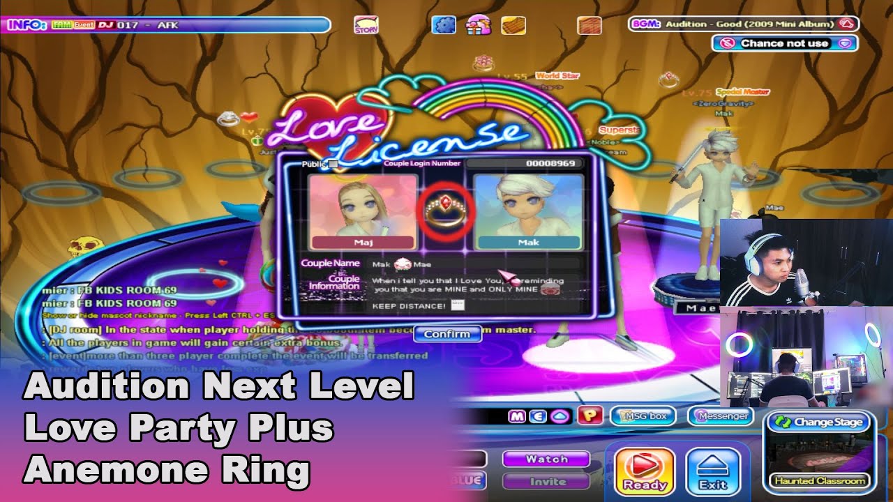 Audition Next Level | Love Party Plus | Anemone Ring - YouTube