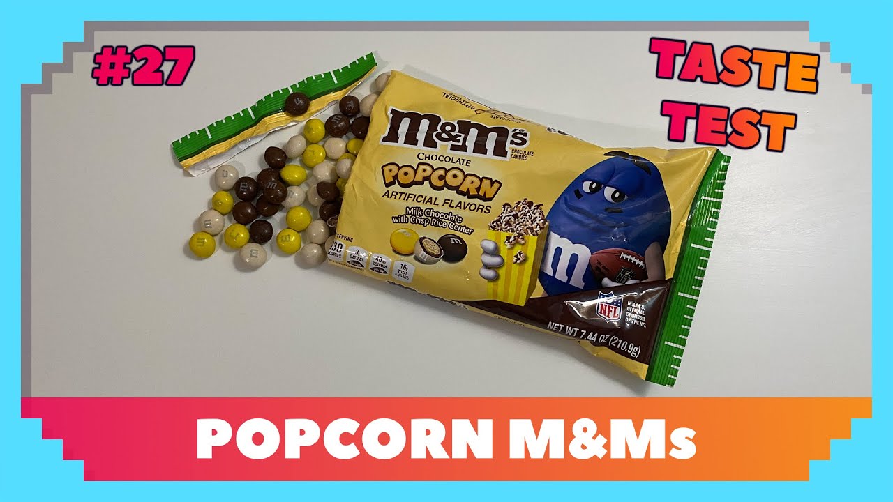 Taste Test #27 - Popcorn M&Ms - YouTube