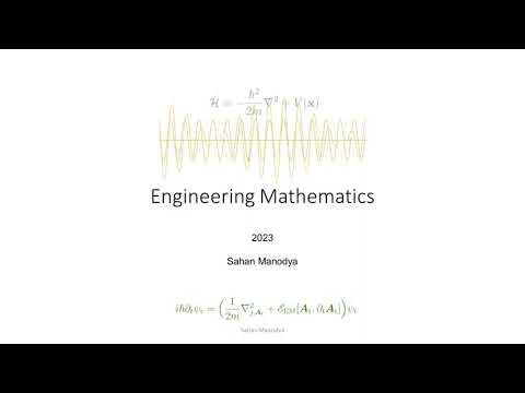 Engineering Mathematics Class Introduction - YouTube