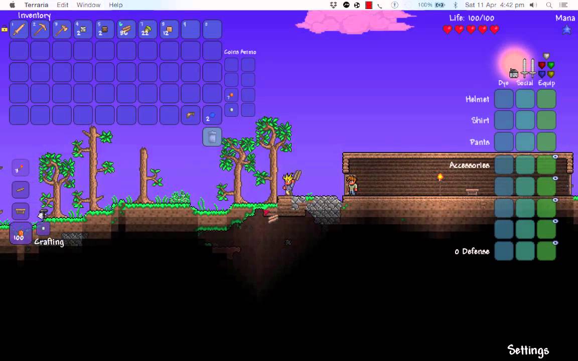 Terraria Multiplayer (Terrible House) Episode 1 :w TheAlecPotato - YouTube
