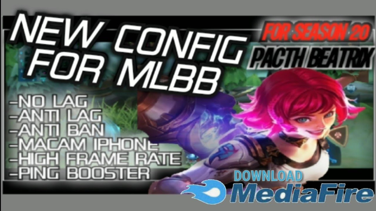 NEW CONFIG FOR MLBB | SUBSCRIBE | NO BAN, HIGH FRAME RATE | SEASON 20 ...