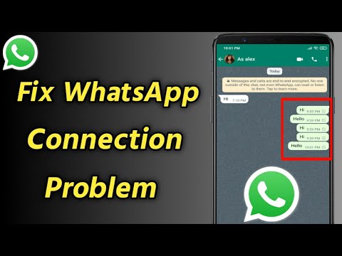 How to Fix WhatsApp Connection Problem | Internet On But Whatsapp Not Working Solution