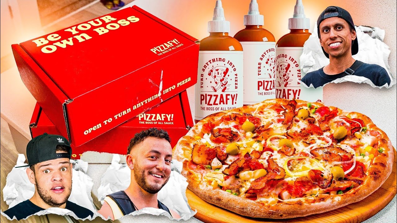 PROVAMOS MOLHO PIZZAFY DO YOUTUBER AMERICANO - YouTube