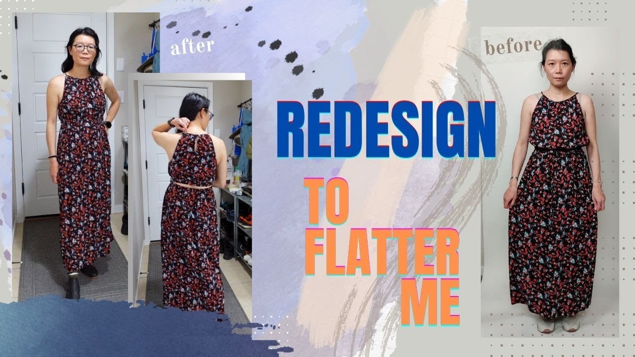 How I fixed the problem on this dress - YouTube