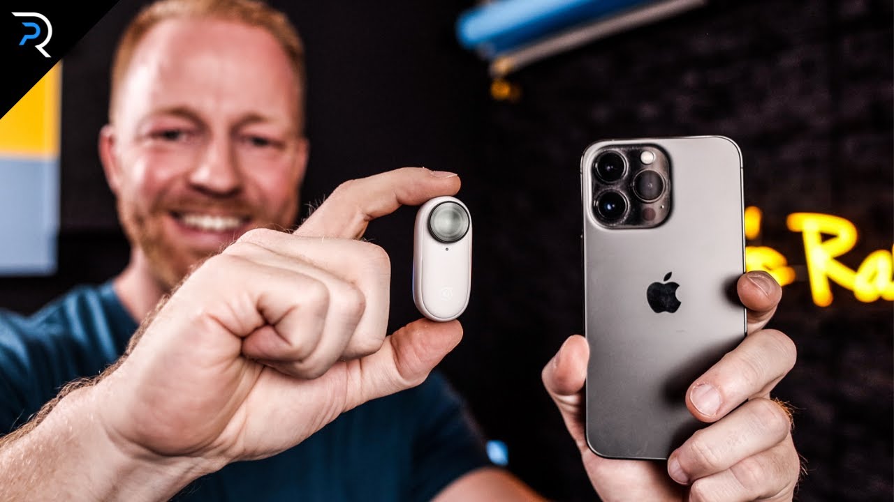 Tiny action camera for iPhone 13 Pro! - Insta360 GO 2 - YouTube