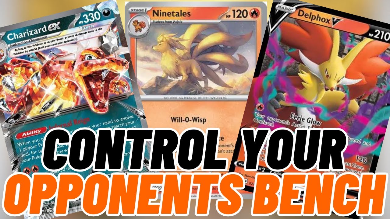 Control your opponents bench with this Charizard ex deck! (Pokemon ...