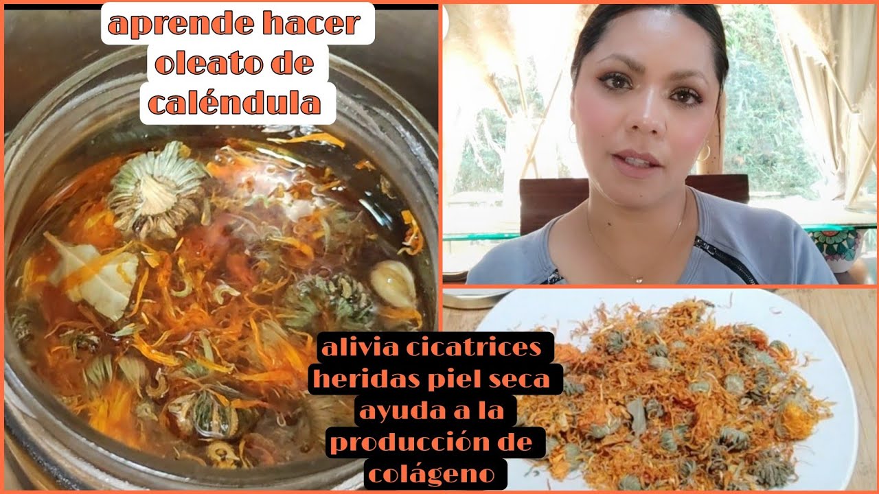 aprende hacer oleato de caléndula para. preparar cremas y jabones ...