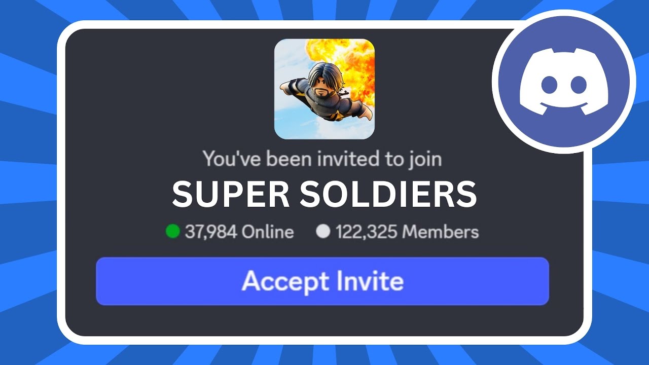 How to Join Super Soldiers Discord Server - YouTube