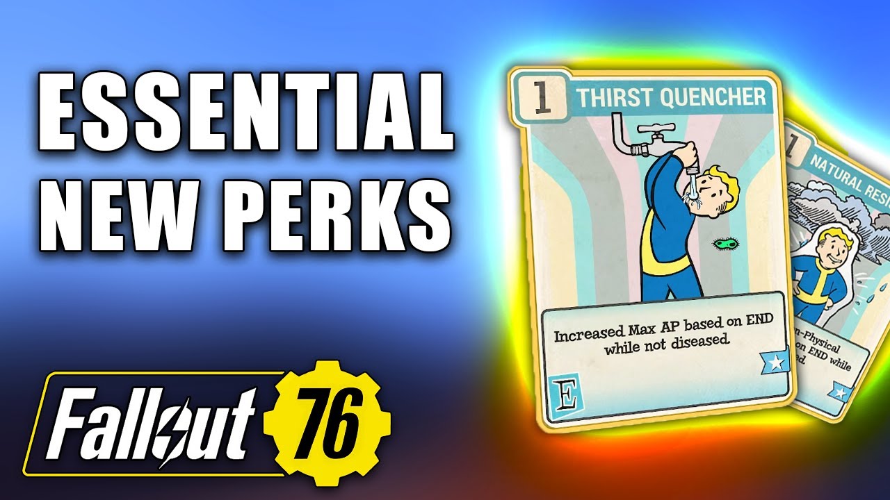 The New Perk Cards Are Surprisingly GOOD | Fallout 76 - YouTube