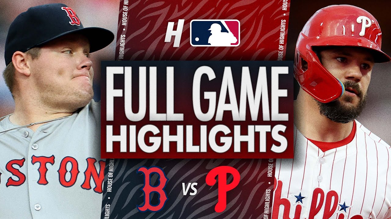 Boston Red Sox vs Philadelphia Phillies - FULL GAME HIGHLIGHTS | July ...