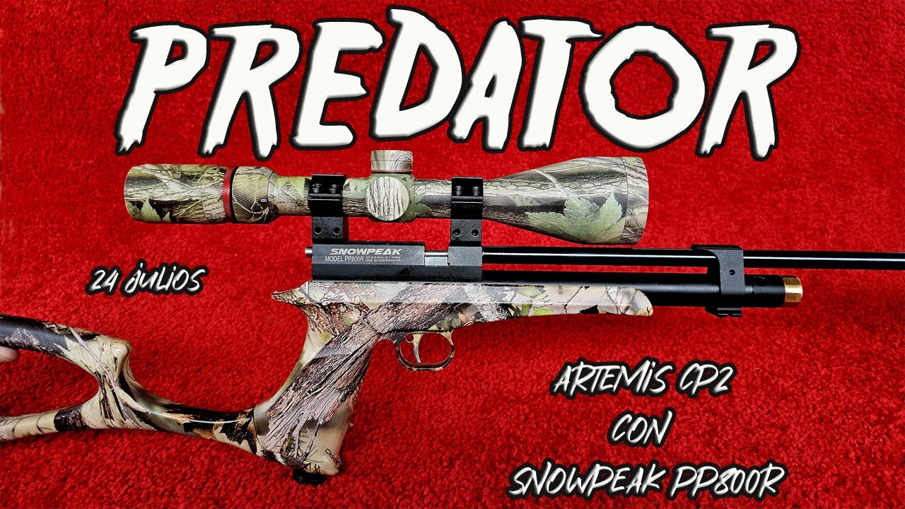 PREDATOR, CRUCE DE ARTEMIS CP2 Y SNOWPEAK PP800R 5,5mm - YouTube