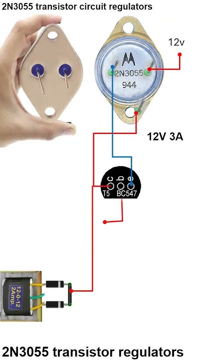 2N3055 Voltage Regulator Circuit: Easy to Build - YouTube