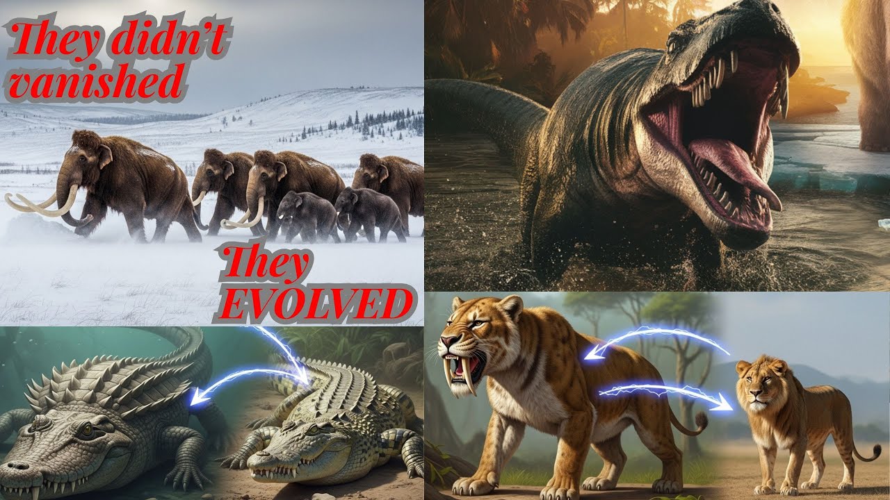 Prehistoric Beasts That Still Walk Among Us | Then vs Now (The Ancient ...