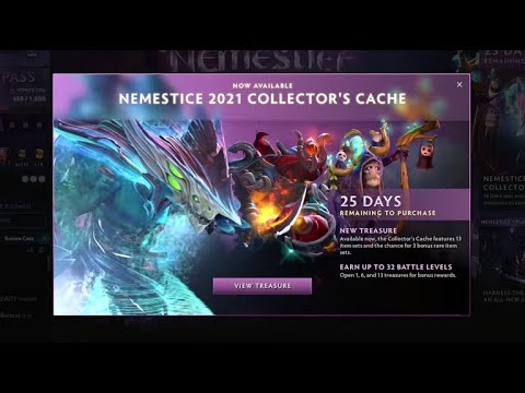 Nemestice 2021 Collector's Cache | DOTA 2 - YouTube