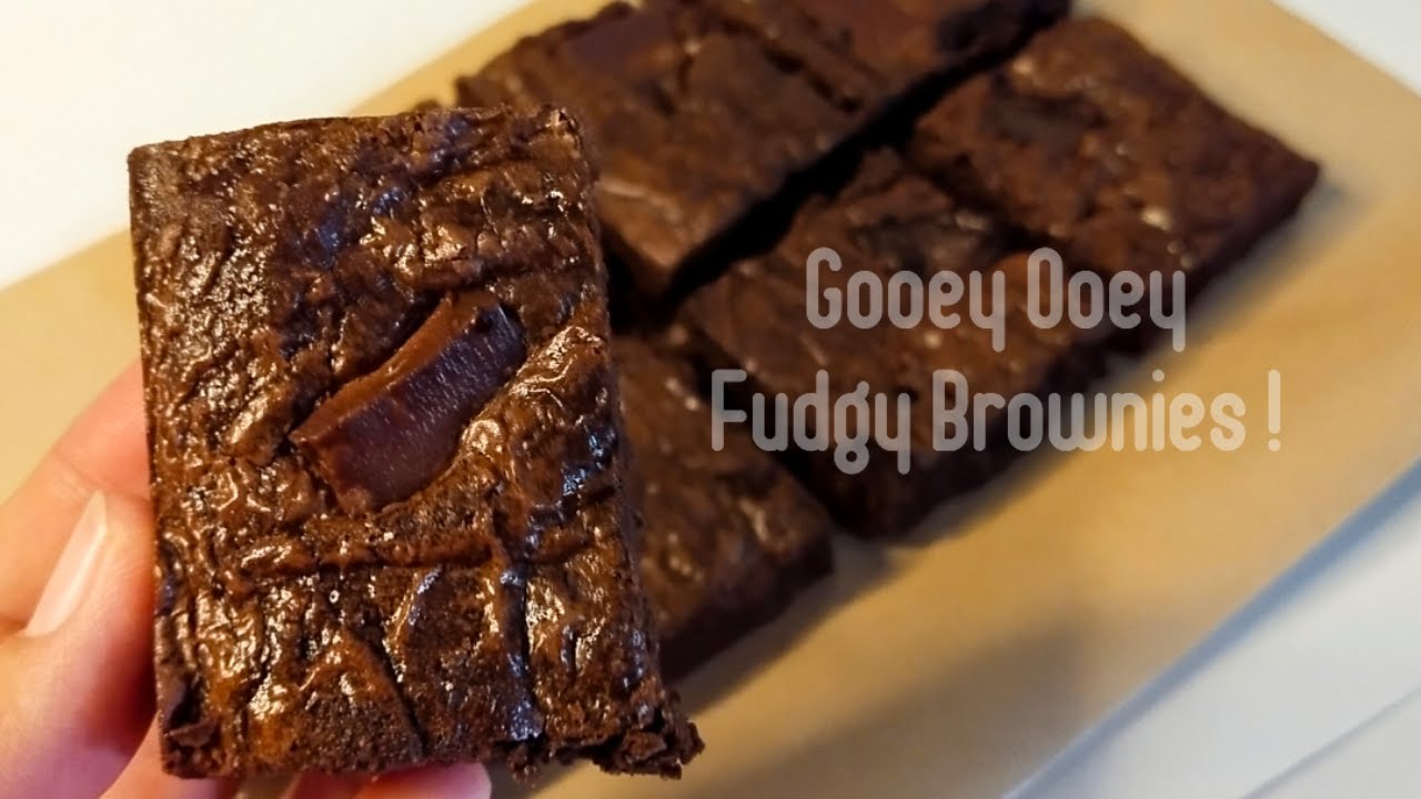 Fudgy Brownie Recipe | So Gooey! The Best Brownie I've Ever Made | A ...