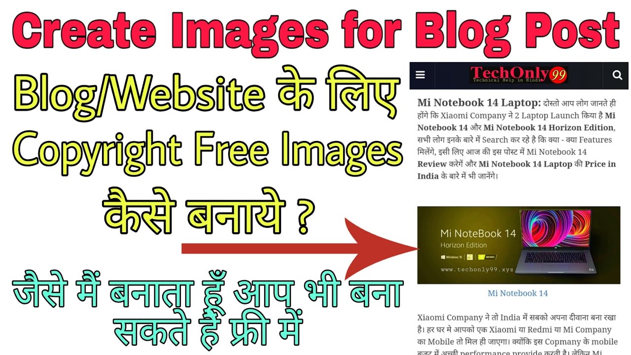 How to Create Copyright Free Images For Blog Post 2020 | NoCopyright ...