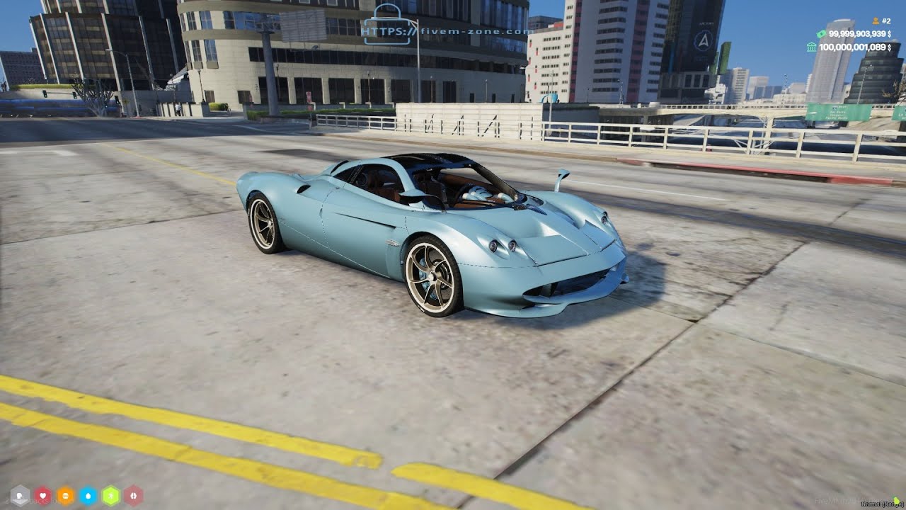 Best Fivem Custom Car Pagani Huayra Codalunga 2022 #fivem_shop #FiveM ...