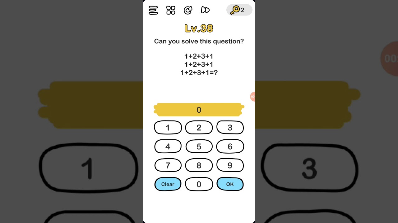 Can you solve this question in brain out level 38 - YouTube