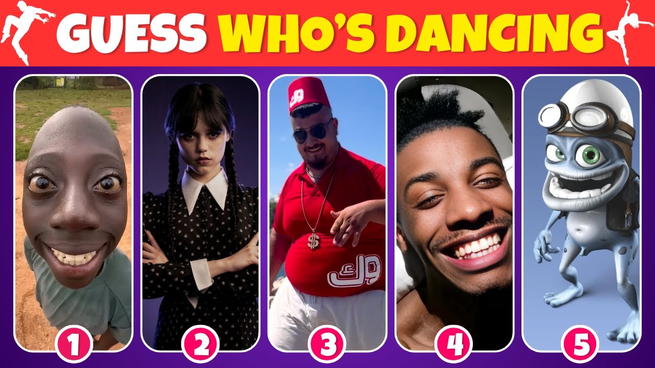 Guess Who's Dancing? | FAMOUS MEME edition | Test Your famous Knowledge ...