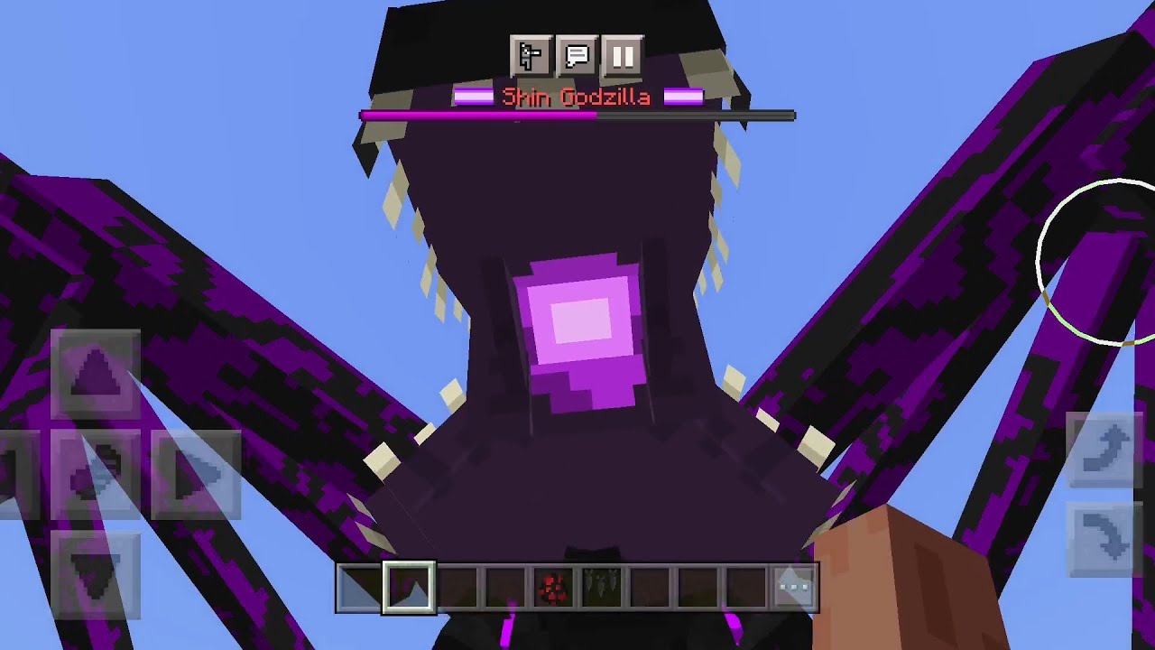 Irritant Shin Godzilla ADDON in Minecraft PE - YouTube