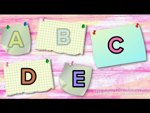 A to Z Alphabet | Capital & Small Letters | ABC Learning for Kids @tinytalestv-t4l 