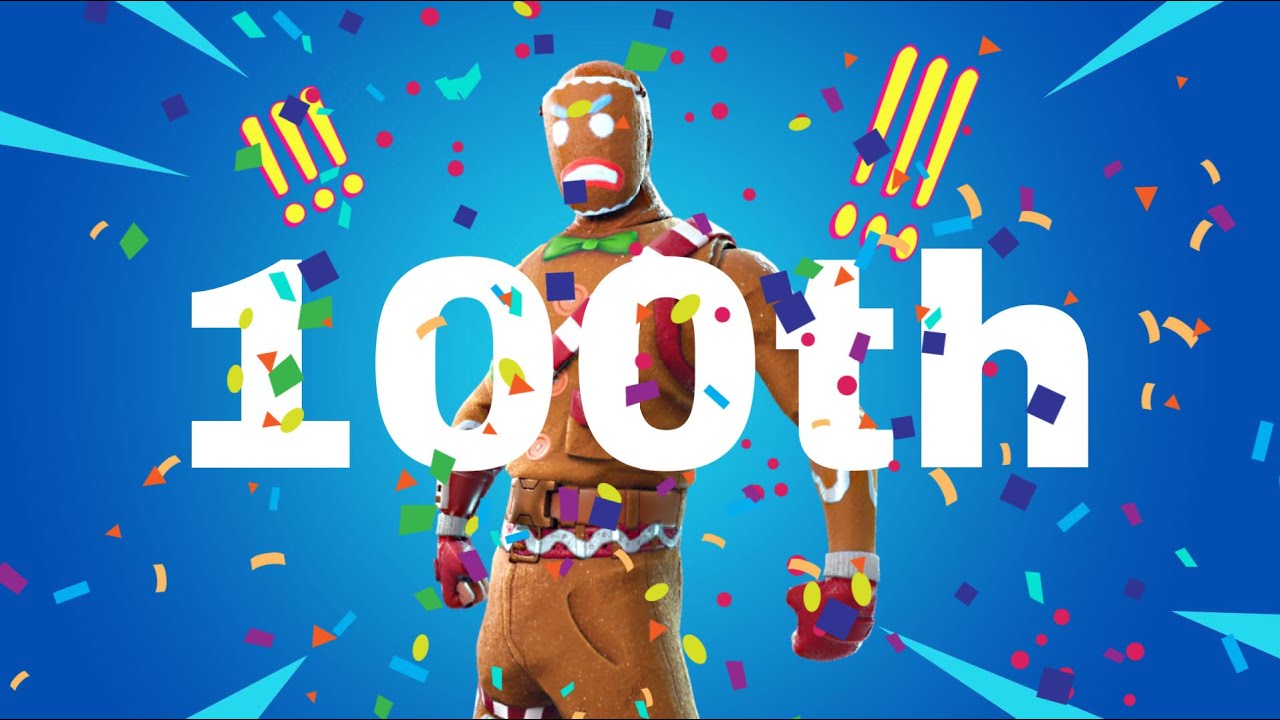 MY 100TH FORTNITE WIN!!!! - YouTube