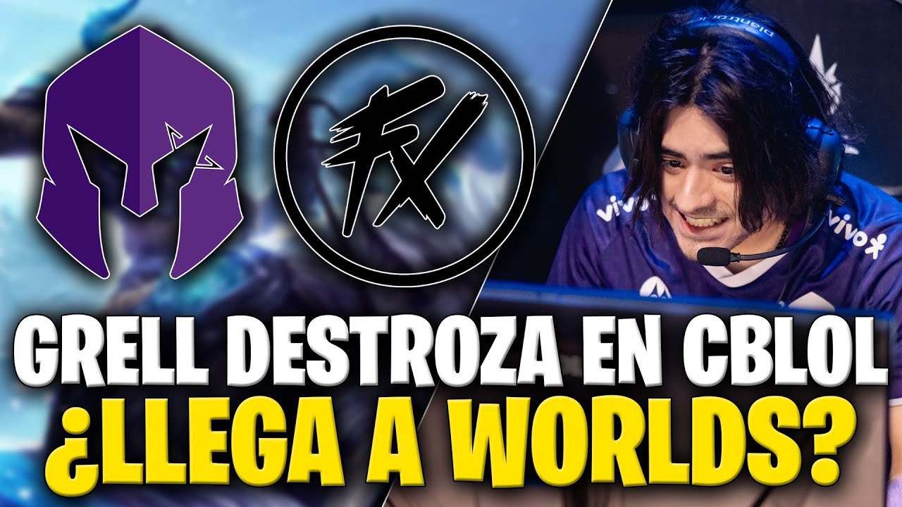 GRELL LA ROMPE TODA EN CBLOL *VIVO KEYD VS FLUXO* LUCHA POR LLEGAR A ...