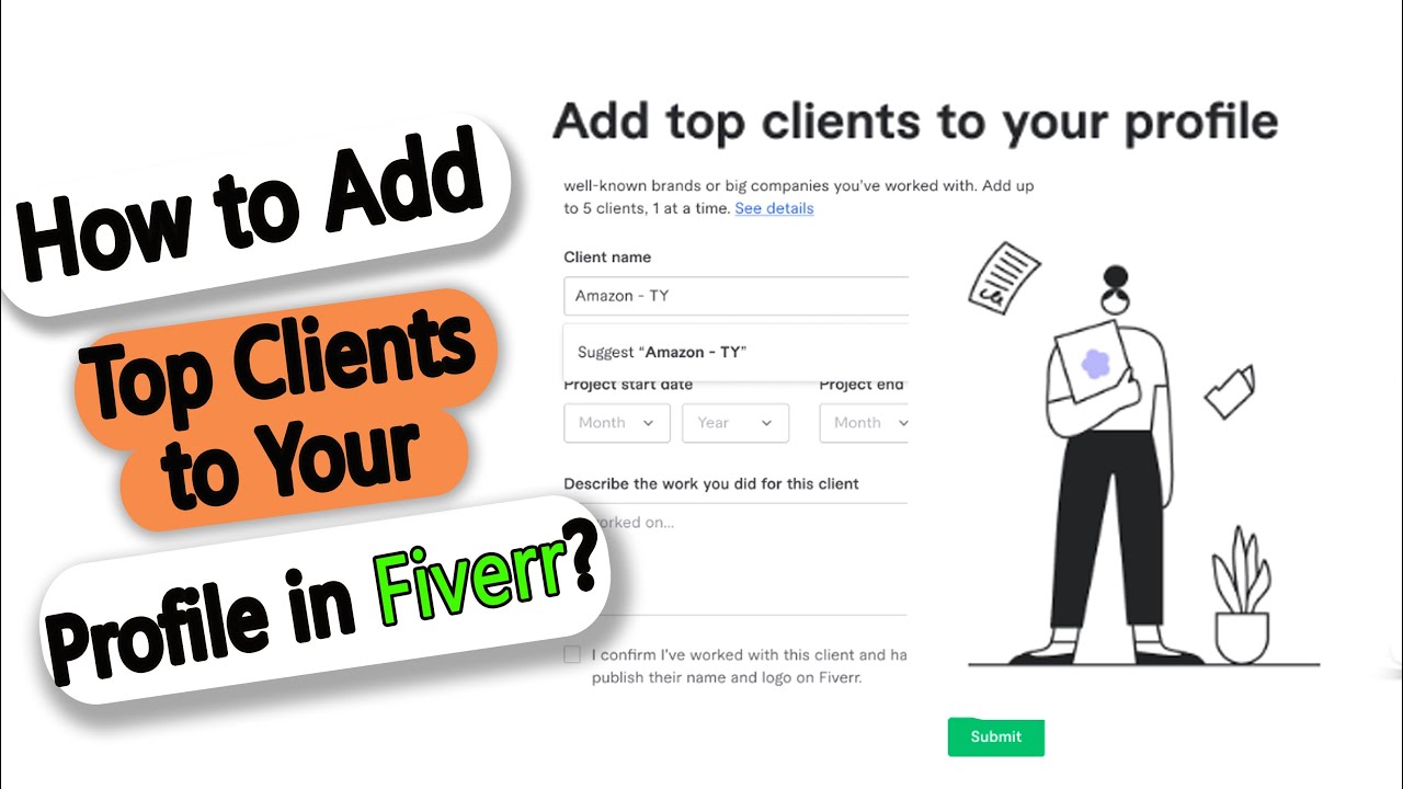 How to Add Top Clients to Your Profile on Fiverr? Highlighting Top ...