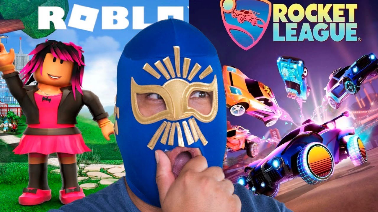 game Roblox and Rocket league lets play - YouTube