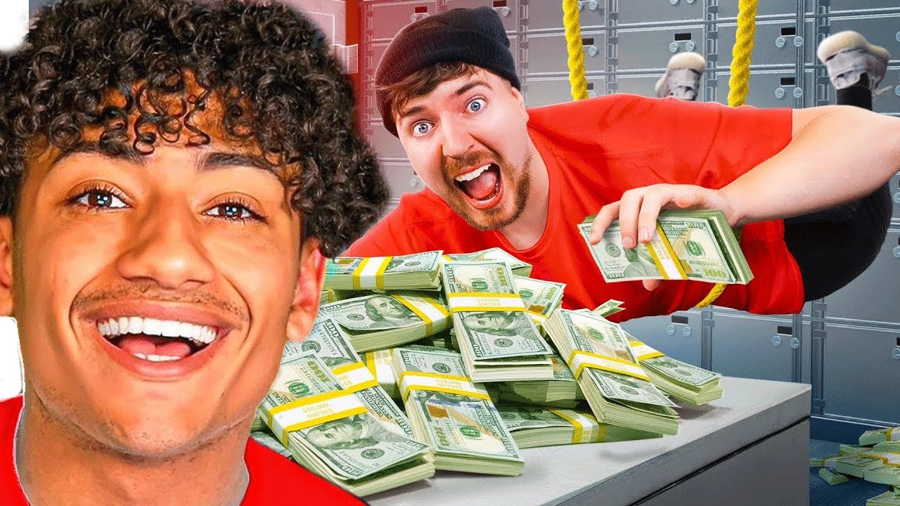 First To Rob Bank Wins $100,000 😮 - YouTube