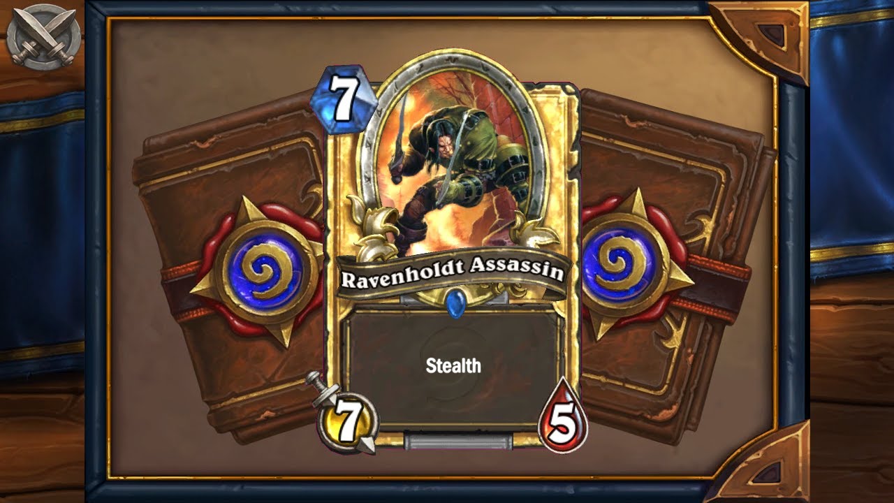 Hearthstone - Card Sounds | Classic - Ravenholdt Assassin - YouTube