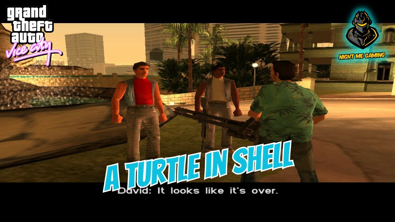 GTA Vice City VCBMP | Mission 9 | A Turtle in Shell | Sharks Gang ...