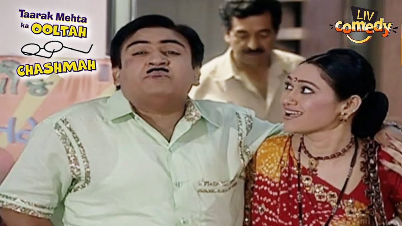 Jetha और Daya ने Enjoy की एक Romantic Movie Date | Taarak Mehta Ka ...