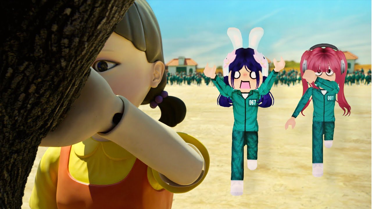 Playing Roblox Squid Games ft. @Alexa.PevcheVlogs - YouTube